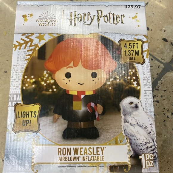 Warner Bros. | Holiday | New Ron Weasley Airblown Harry Potter ...